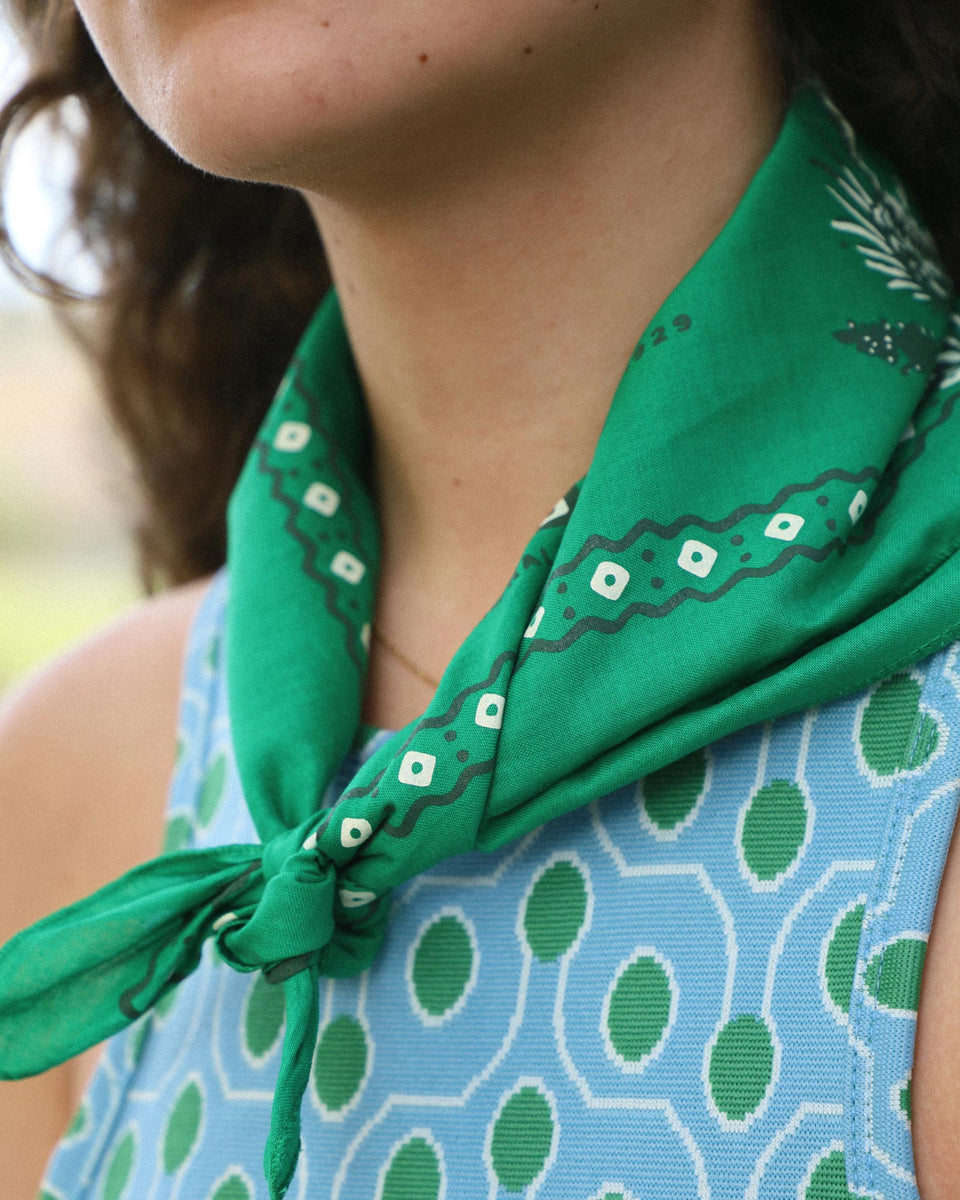 Parks Project x Hanks Kerchiefs Bird's-eye Acadia Kerchief｜AC407001 ...