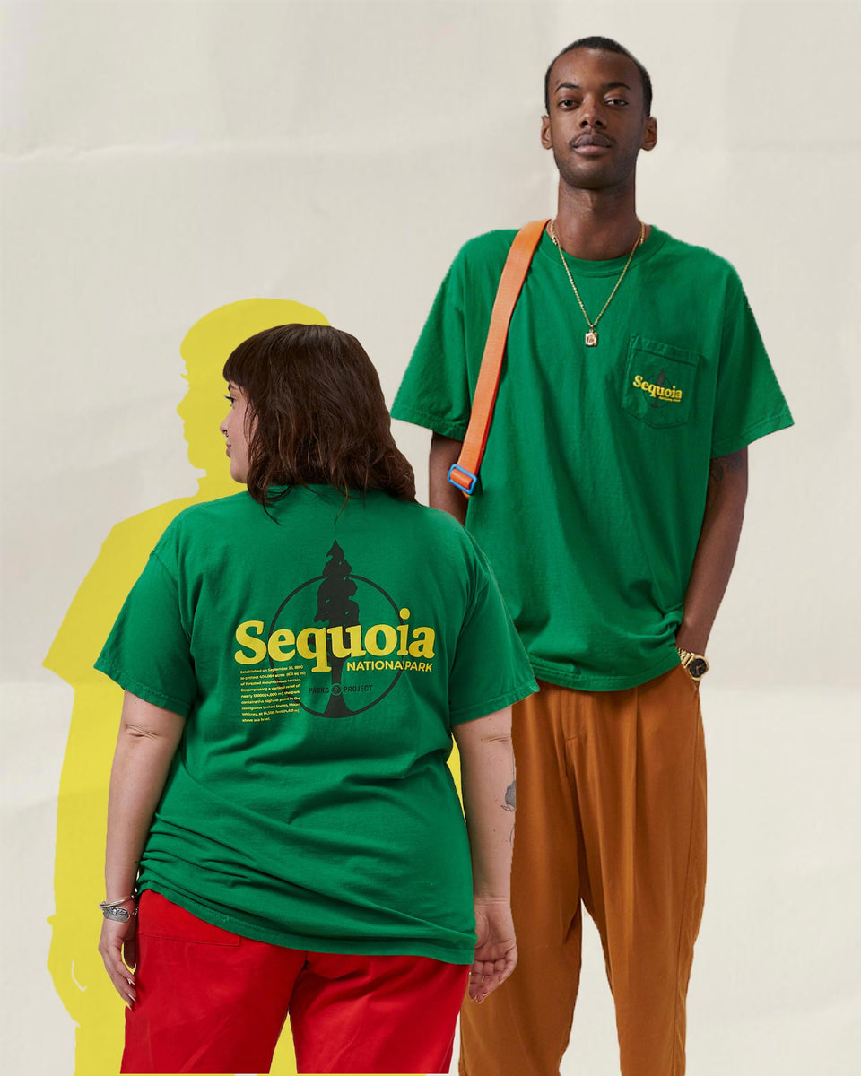 PARKS PROJECT Sequoia Puff Print Pocket Tee ｜ SQ001004 – parksproject.jp